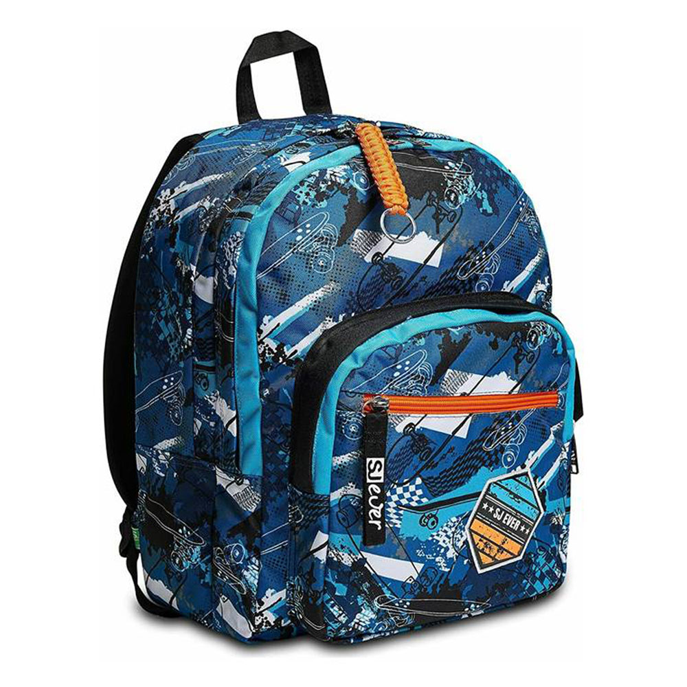 Zaino Seven Sj Ever Skate Boy Scuola Elementare Bambino 31lt